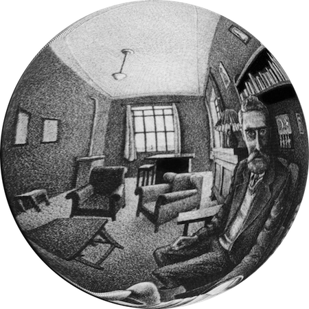 Hand with Reflecting Sphere by M.C.ESCHER PANORAMA – Hashimoto Norihisa ...